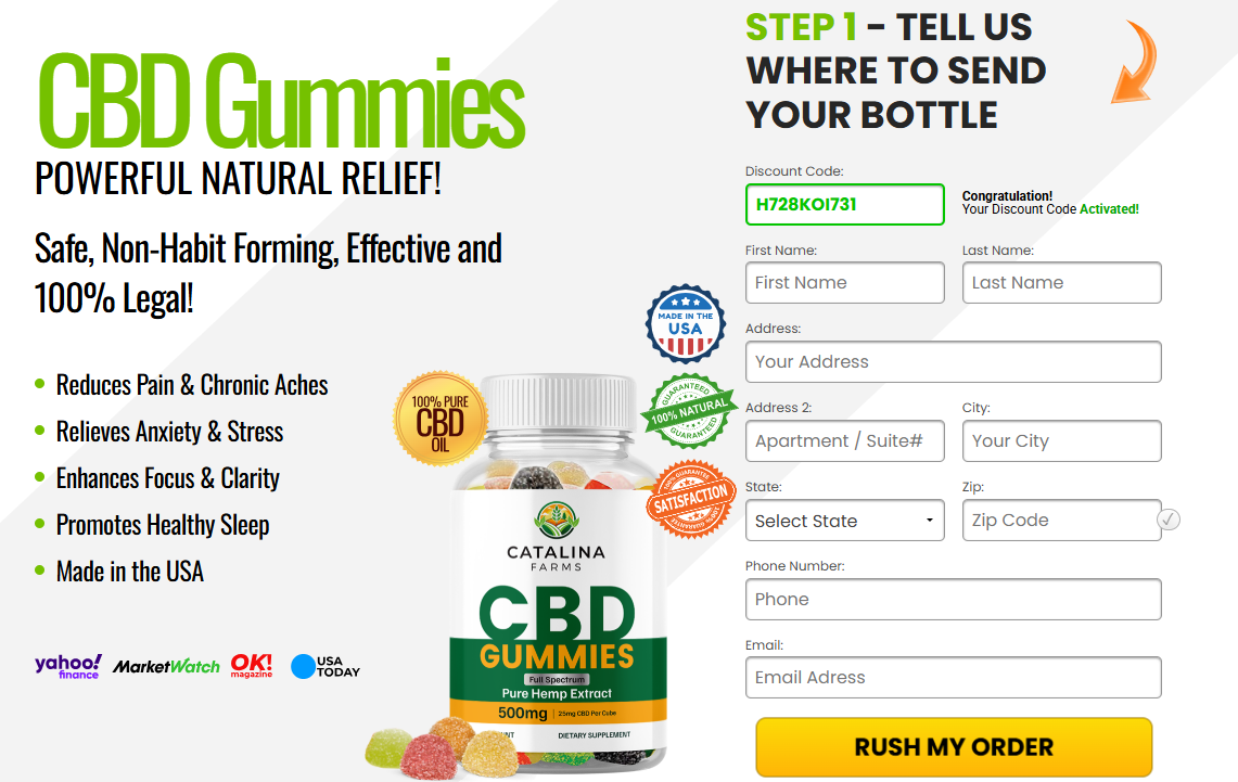 Catalina Farms CBD Gummies Reviews: Price, Ingredients & Buy?